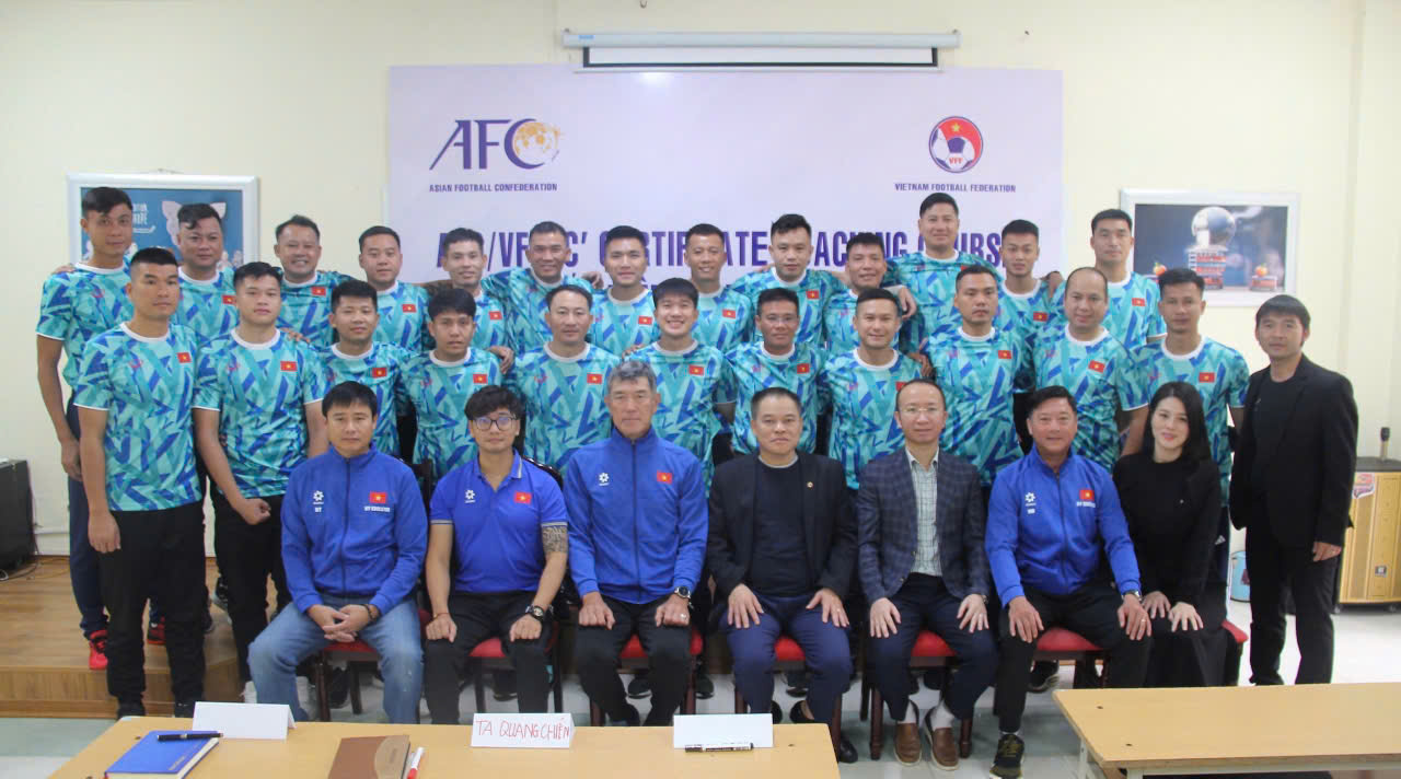 VFF - The opening of the C/AFC/VFF Football Coach Training Course in ...